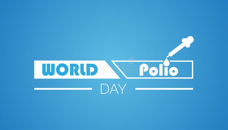 World Polio Day is Observed Every Year on October. Medical Healthcare ...