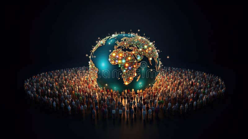 World Population Day Illustrations Generated from Population ...