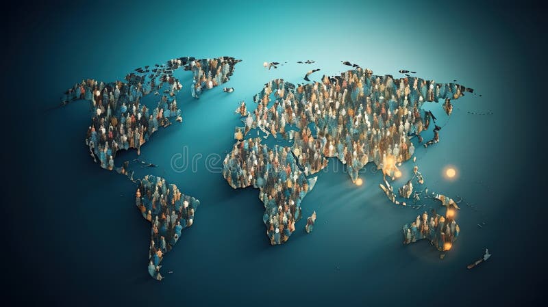 World Population Day Illustrations Generated from Population ...