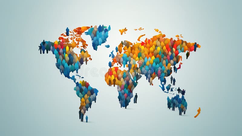 World Population Day Illustrations Generated from Population ...