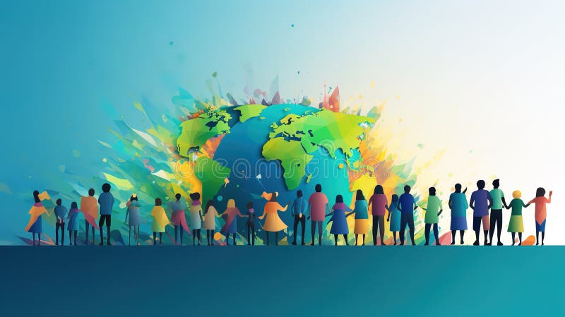 World Population Day Illustrations Generated from Population ...