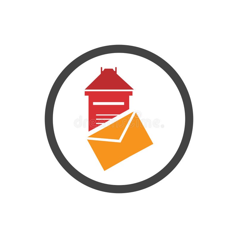 World Post Day Logo with Post Box (mail Box) Icon Design and World Map ...