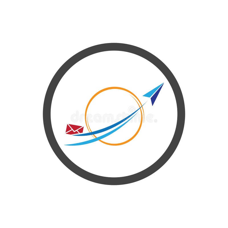 World Post Day Logo with Post Box (mail Box) Icon Design and World Map ...