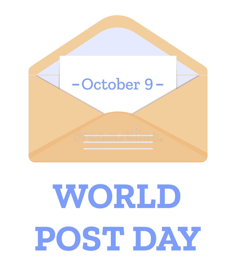 Open Pink Envelope Vector Illustration Isolated on White Background ...