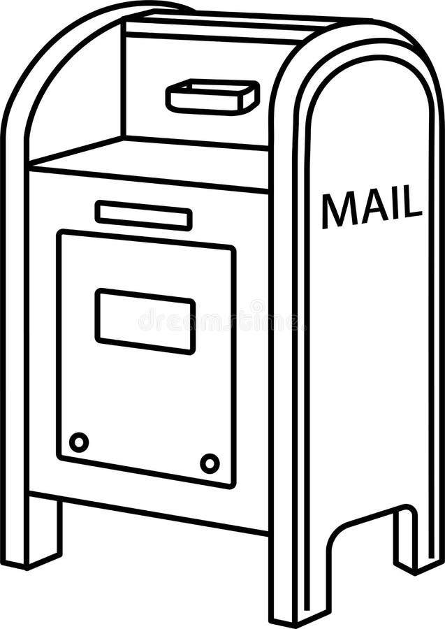 Postcard Post Office Boxes Stock Illustrations – 82 Postcard Post ...