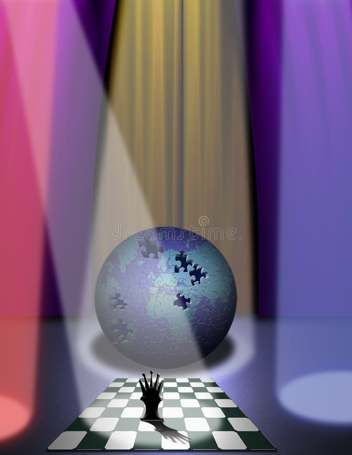 World Power stock illustration. Illustration of power, puzzle - 735600