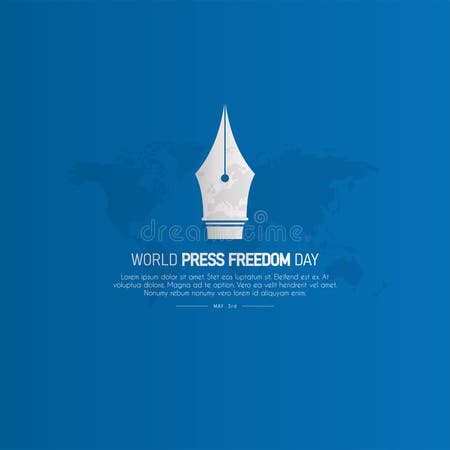 World Press Freedom Day Poster. Creative Vector Illustration for World ...