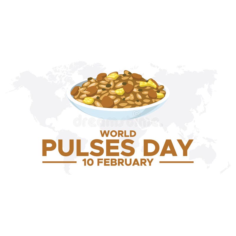 World Pulses Day Vector, Illustration. World Pulses Day Poster Design ...