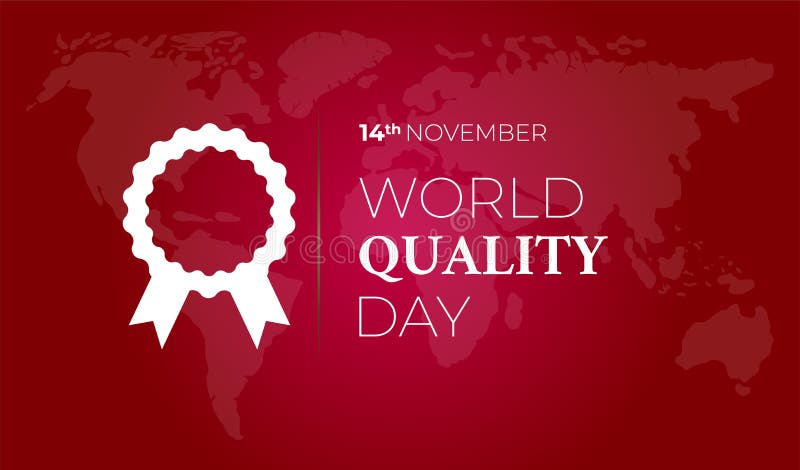 World Quality Day Concept 3D Logo on White Background. 3D Illustration ...