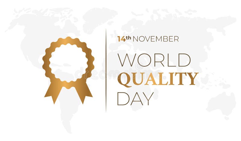 World Quality Day Background Illustration Stock Vector - Illustration ...