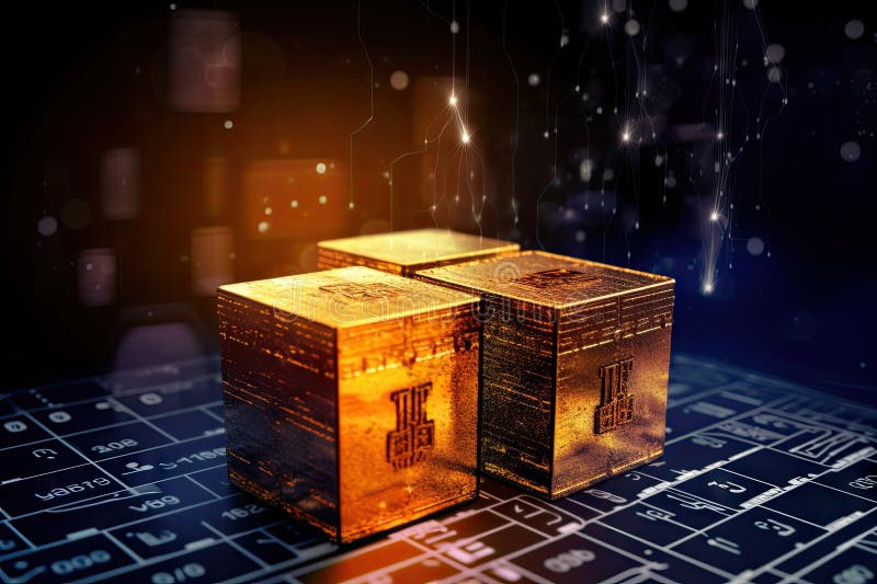 Computing and Quantum Technology. Generative AI Stock Photo - Image of ...