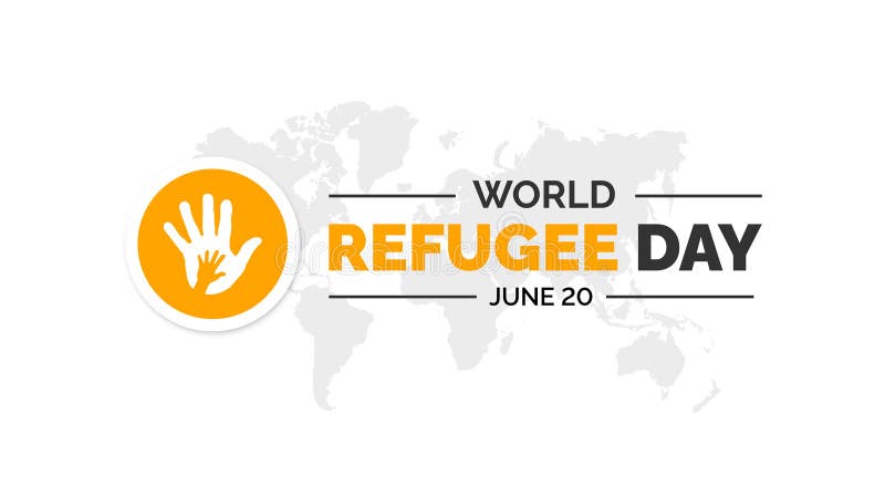 World Refugee Day Background or Banner Design Stock Vector ...