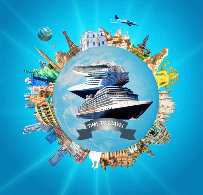 World Religious and Architecture Monuments - Collage about Time To ...