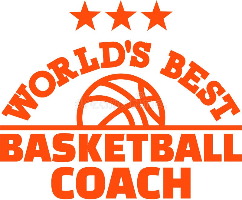 Basketball Coach stock vector. Illustration of white - 85846631