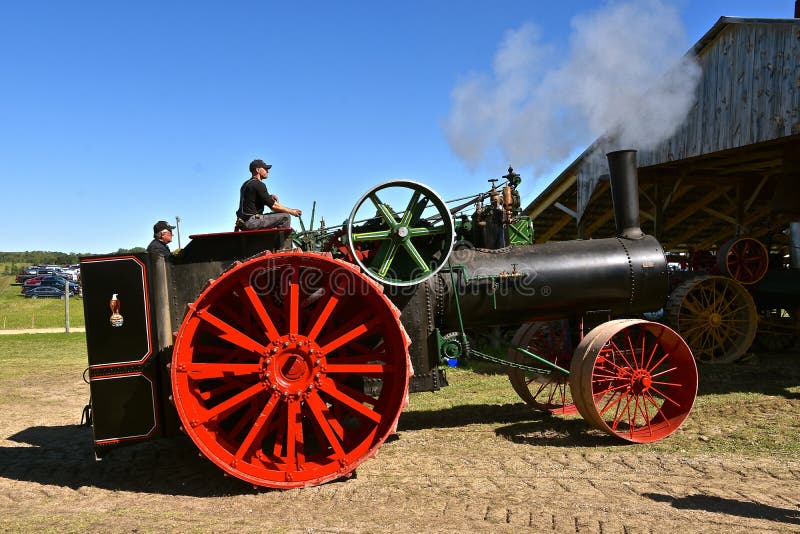World`s Largest Steam Engine, the Case 150 Editorial Stock Image ...
