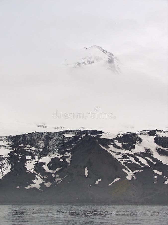 Beerenberg Volcano On Jan Mayen Island Stock Photo - Image of island ...