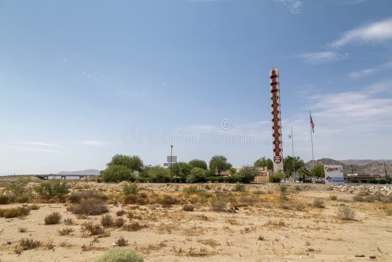 The World`s Tallest Thermometer Editorial Photo - Image of baker, trip ...