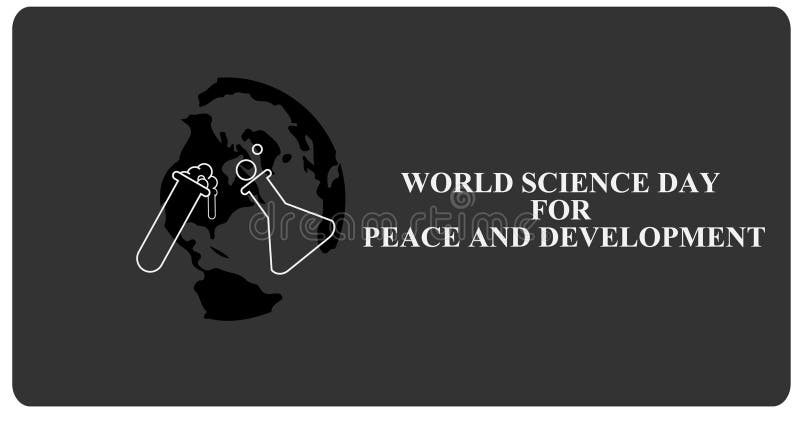 WORLD SCIENCE DAY for PEACE and DEVELOPMENT, 10 NOVEMBER Stock Vector ...