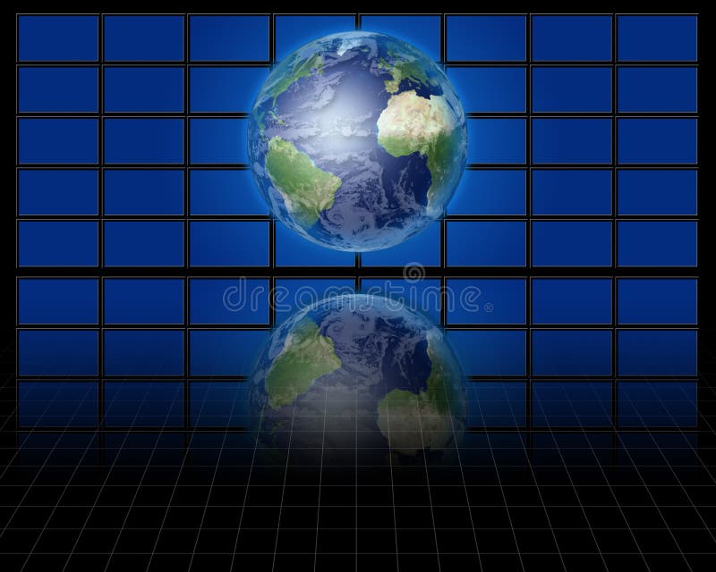 Lcd Screens World Map Stock Illustrations – 54 Lcd Screens World Map ...
