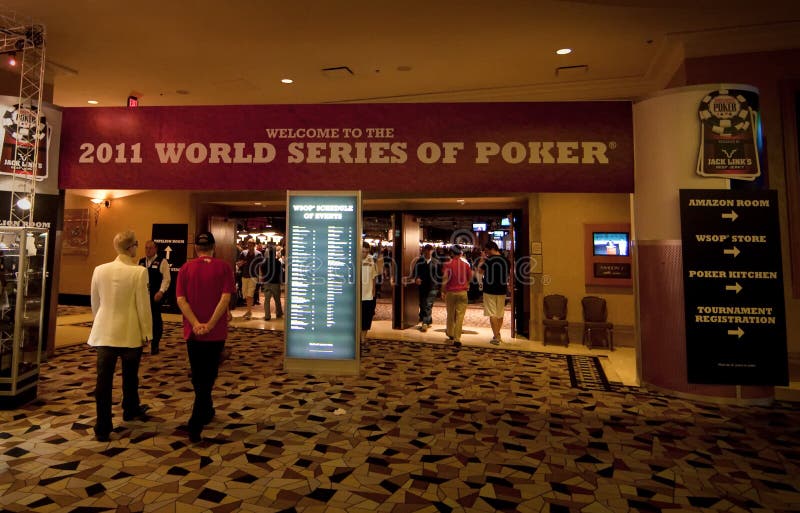 World Series of Poker (WSOP) at Rio Editorial Stock Image - Image of ...