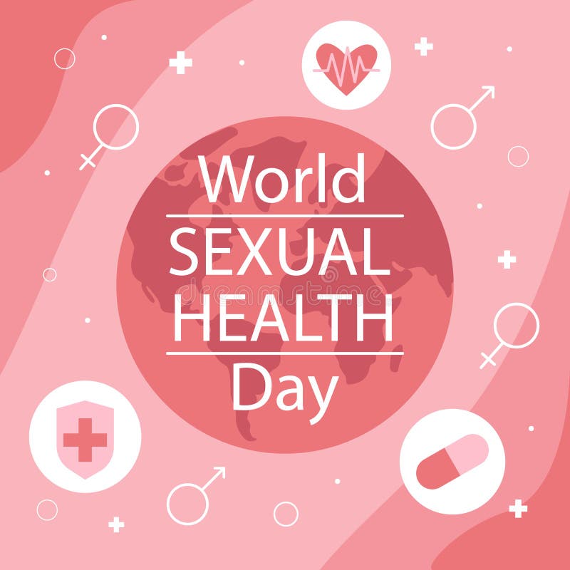 World Sexual Health Day Illustration Vector Illustration. Stock Vector ...