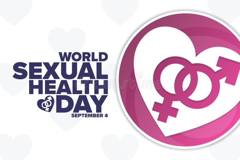 September Is Sexual Health Awareness Month Holiday Concept Stock