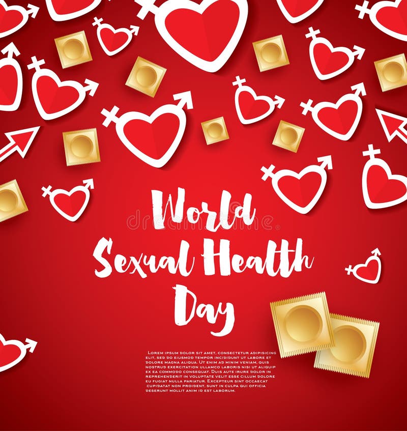 Sexual Health Word Cloud And Hand With Marker Concept Stock