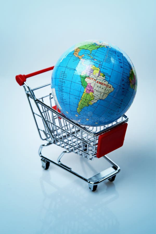 Global Market stock image. Image of economical, cart - 22568221