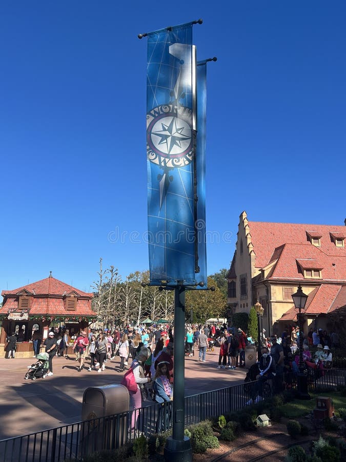 World Showcase in the Disney EPCOT Theme Park in Orlando, Florida ...