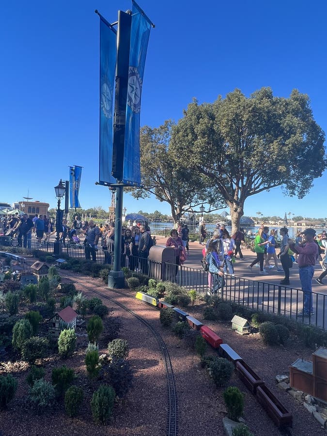World Showcase in the Disney EPCOT Theme Park in Orlando, Florida ...