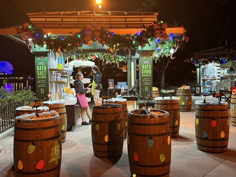 World Showcase in the Disney EPCOT Theme Park in Orlando, Florida ...