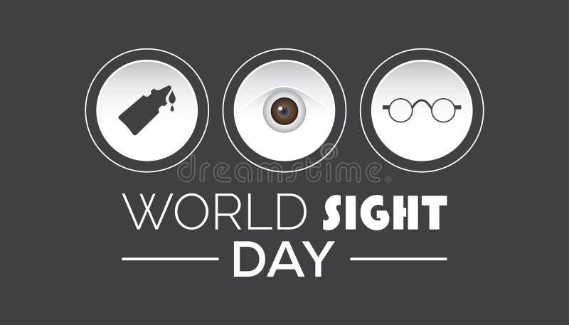 World Sight Day is Observed Every Year on October. Medical Healthcare ...