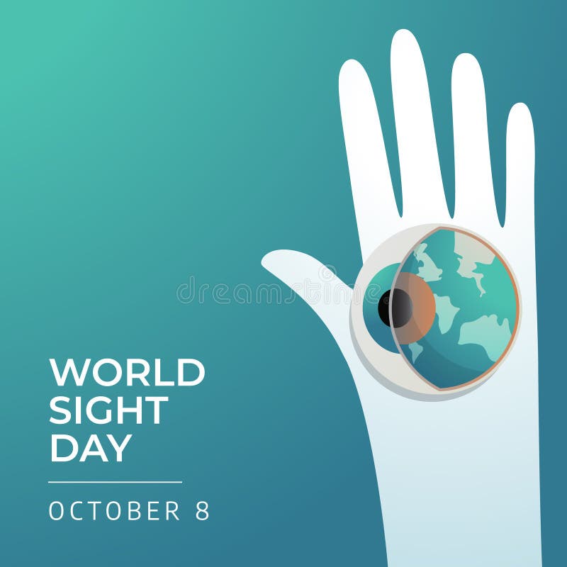 World Sight Day Vector Design Template Good for Celebration Usage ...
