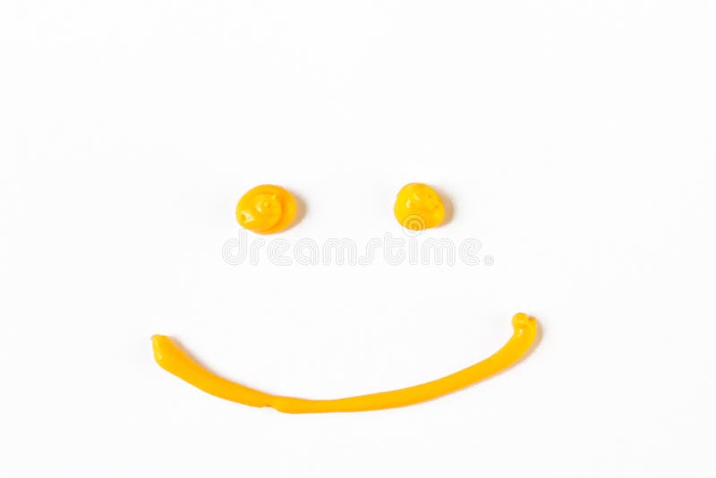 World Smile Day Smile Symbol on the White Background Stock Photo ...