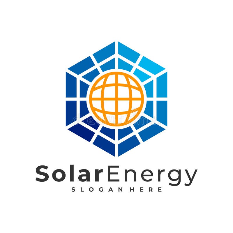 World Solar Logo Vector Template, Creative Sun Energy Logo Design ...