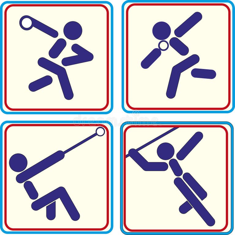 World Sport Training, Icon, Vector Illustrations Stock Vector ...
