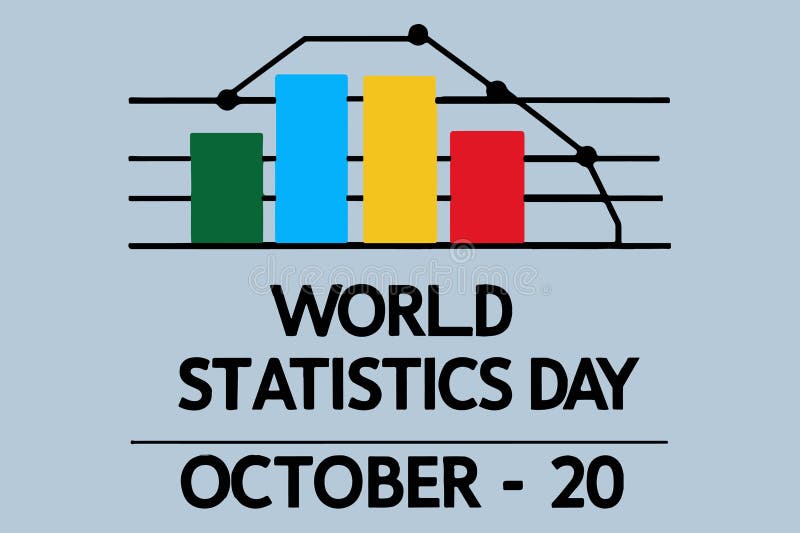 World Statistics Day Vector Illustration 4 Stock Vector - Illustration ...