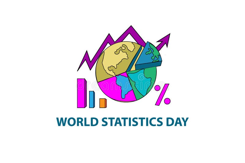 World Statistics Day stock vector. Illustration of statistics - 269130004