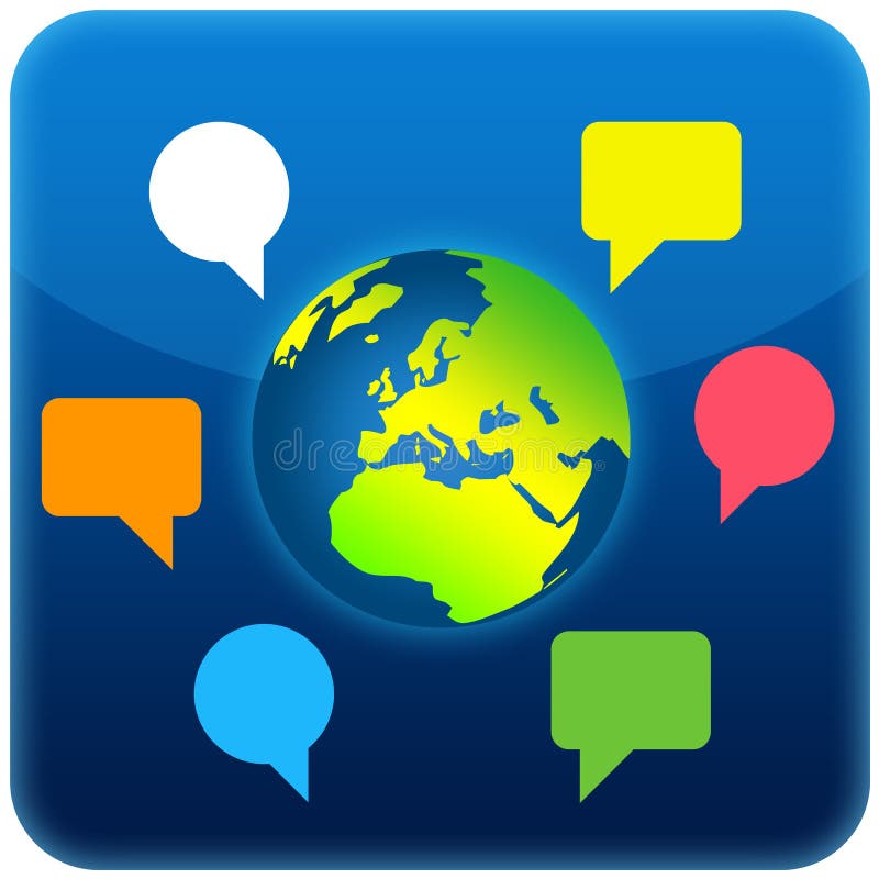 World communication stock vector. Illustration of global - 27914915