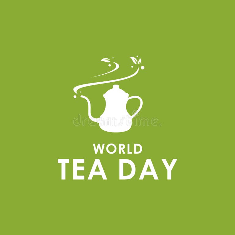 World Tea Day Vector Design Illustration Stock Vector - Illustration of ...