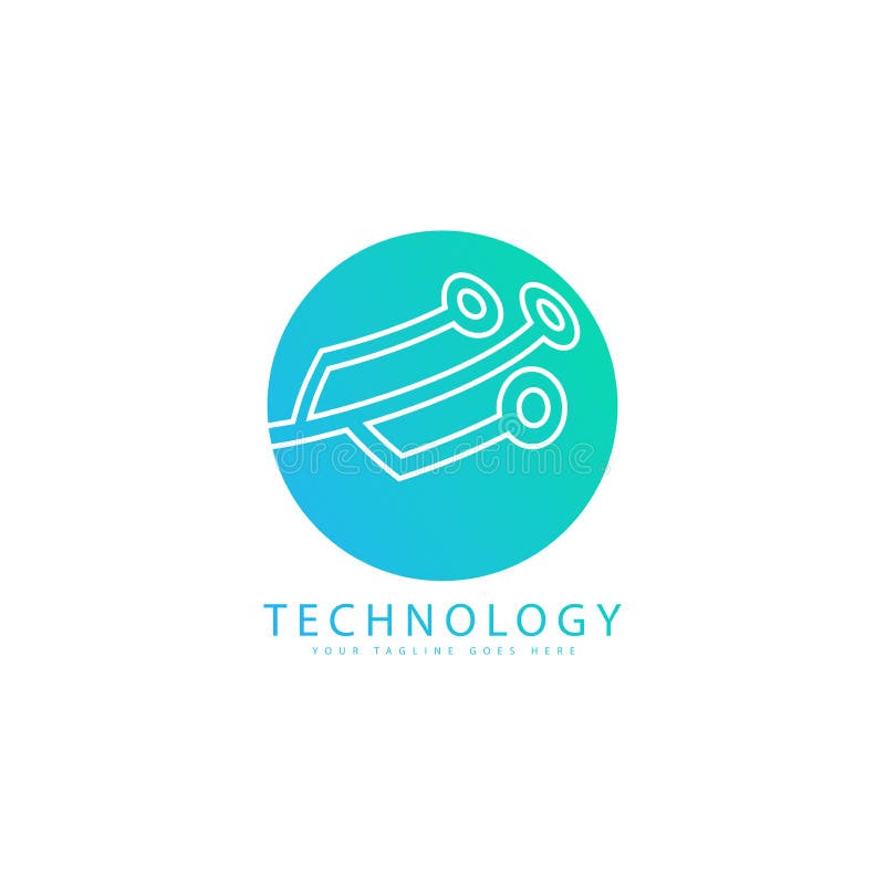 World Tech Logo Design Template and Big Data Storage Stock Vector ...