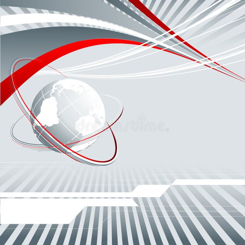 World technology backdrop stock vector. Illustration of swirl - 16288930