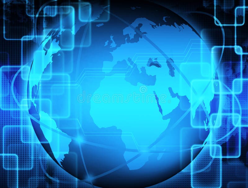 World technology stock illustration. Illustration of connection - 29844762