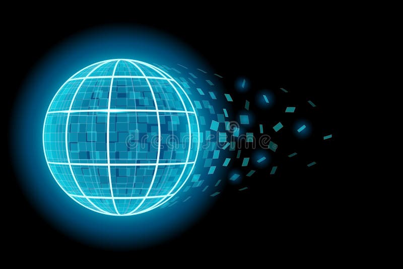 World Technology Design Background Vector Image Stock Vector ...