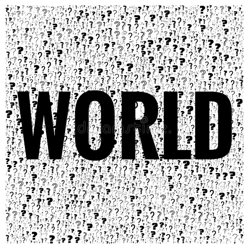 World Text Abstract Educational Background Illustration Stock ...