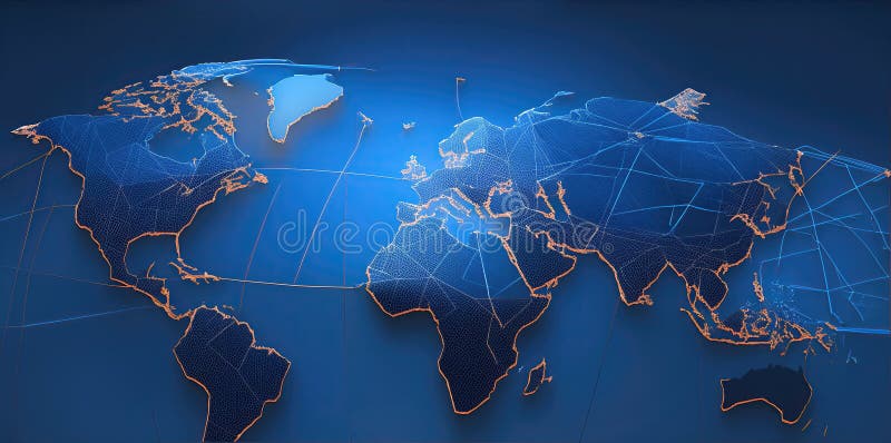 World Texture. Realistic and Detailed World Texture Stock Photo - Image ...