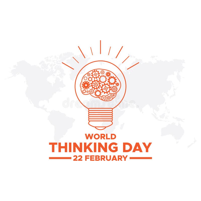 World Thinking Day Celebration Around the World. Vector Illustration ...
