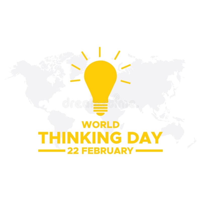 World Thinking Day Celebration Around the World. Vector Illustration ...
