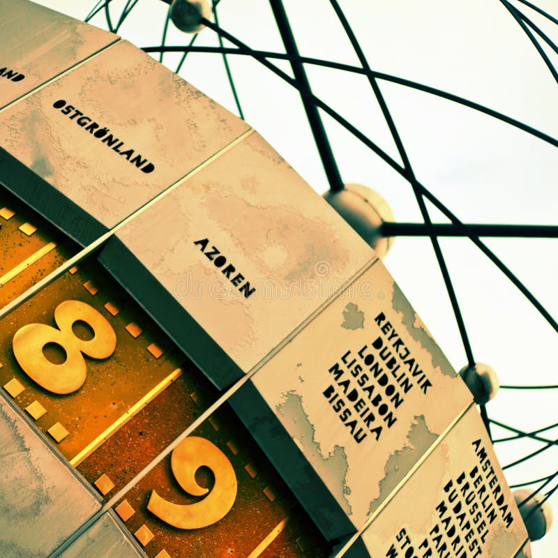 World time clock editorial stock photo. Image of landmark - 47856863
