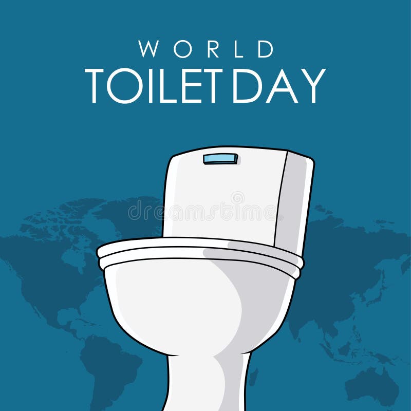 World Toilet Day Post Template Vector Stock Vector - Illustration of ...